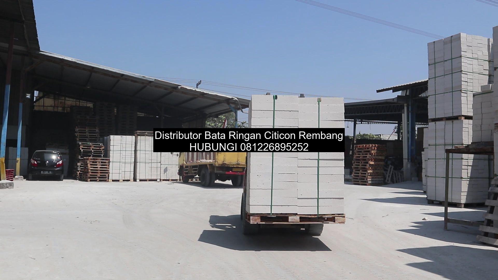 Distributor Bata Ringan Citicon Rembang | HUBUNGI 082234916555